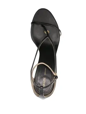 Khaite The Marion 75mm Leather Sandals