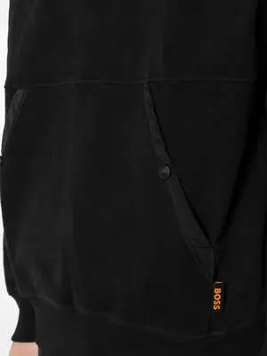 BOSS Logo-tag Jersey Hoodie