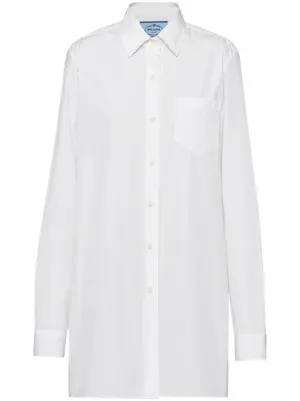 Prada Cotton Shirt Minidress