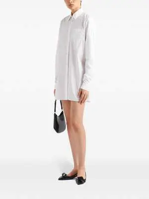 Prada Cotton Shirt Minidress