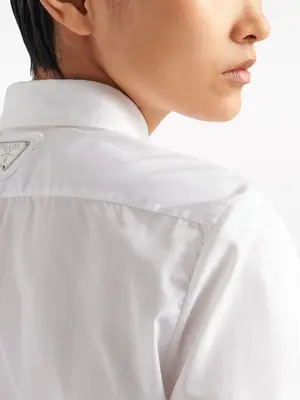 Prada Cotton Shirt Minidress