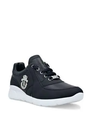 BILLIONAIRE Runner Crest-motif Sneakers