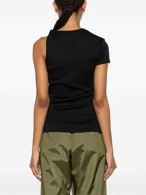 Christopher Esber Twist-detail Asymmetric T-shirt