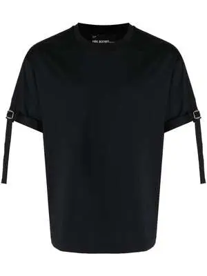 Neil Barrett Buckle-strap Cotton T-shirt
