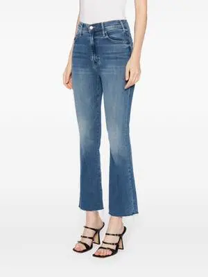 MOTHER Bootcut Cropped Jeans