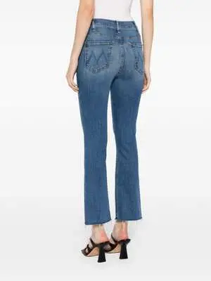 MOTHER Bootcut Cropped Jeans