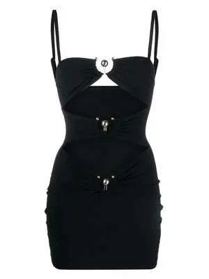 Christopher Esber Cut-out Mini Dress - Black