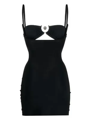 Christopher Esber Cut-out Mini Dress - Black