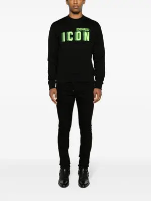 Dsquared2 Icon-print Cotton Sweatshirt
