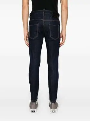 Dsquared2 Mid-rise Skinny Jeans - Blue