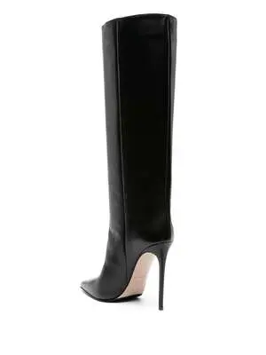LE SILLA Eva 120mm Knee-length Leather Boots - Black