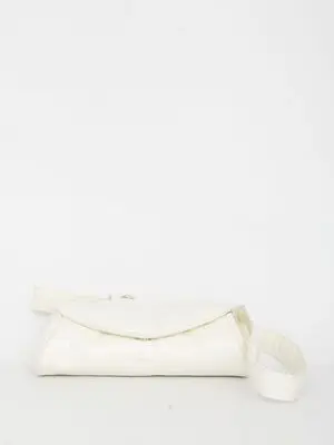 JIL SANDER Cannolo Grande Padded Bag - Ivory