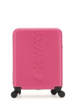 K-WAY K-WAY 'Cabin K-Air Small' Trolley - Pink