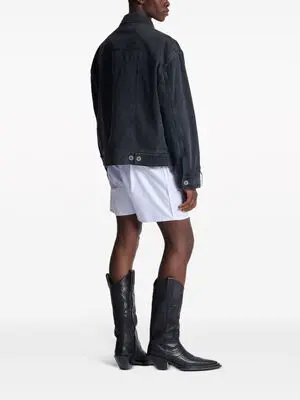 Balmain Ripped-detail Denim Jacket
