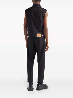 Prada Button-up Denim Gilet