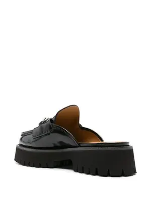 Gucci Horsebit Leather Loafer Mules