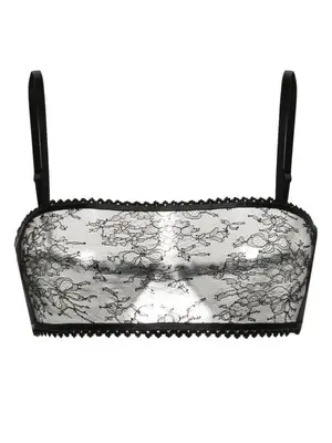 Wardrobe.NYC Floral-lace Sei-sheer Bra