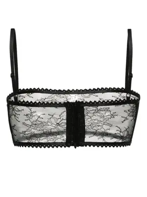 Wardrobe.NYC Floral-lace Sei-sheer Bra