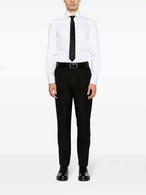 Boglioli Long-sleeve Cotton Shirt - White