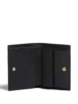 Marni Logo-embroidered Billfold Wallet - Black