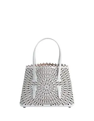 Alaïa ALAÏA Mina 25 Tote Bag In New Vienne Calf - White