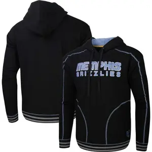 STADIUM ESSENTIALS Memphis Grizzlies Baseline Pullover Hoodie - Black
