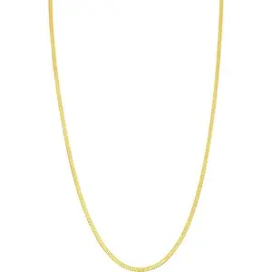Bony Levy 14k Gold Herringbone Chain Necklace - Yellow Gold