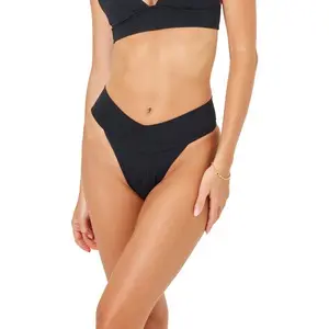L*Space Quinn Bikini Bottom - Black