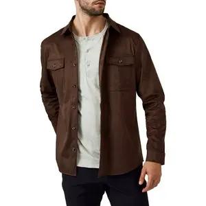 7 Diamonds Shirt Jacket Outerwear For Men