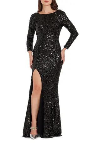 Dress The Population Slit Evening Dresses