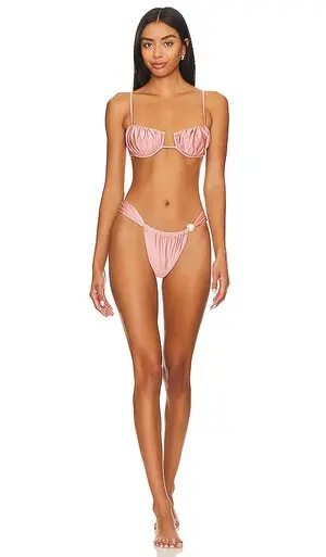 MONTCE Petal Bikini Top
