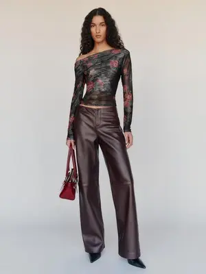 REFORMATION Elio Knit Top - Multi