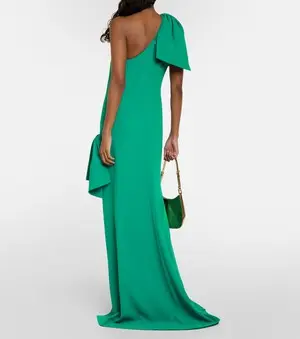Elie Saab Draped One-shoulder Gown