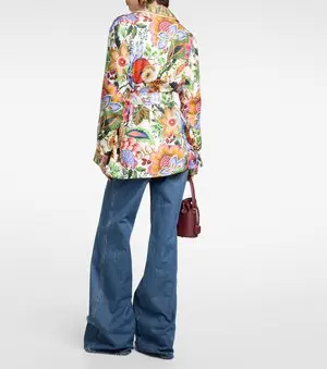 Etro Floral Silk Jacket