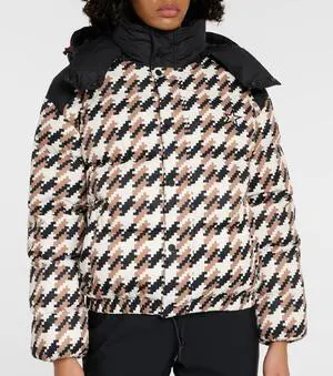 Perfect Moment Moment Houndstooth Down Jacket