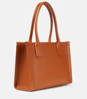 CHRISTIAN LOUBOUTIN By My Side Large Leather Tote - Brown