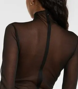 FERRAGAMO Silk Bodysuit