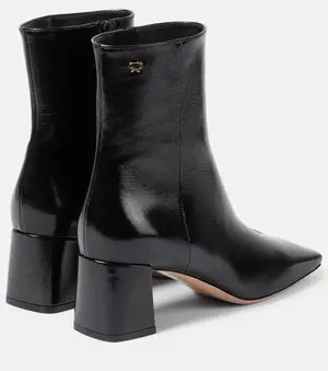 GIANVITO ROSSI Freeda Leather Ankle Boots