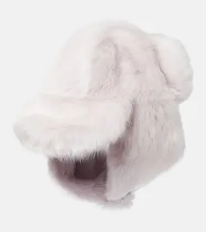 Burberry Shearling Trapper Hat