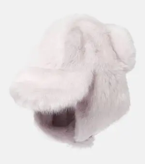 Burberry Shearling Trapper Hat