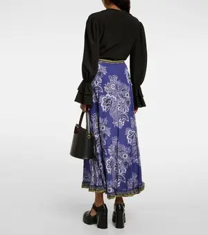 Etro Floral Maxi Skirt