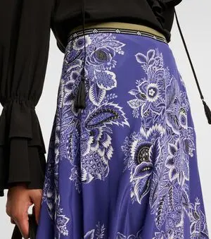 Etro Floral Maxi Skirt