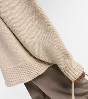 THE ROW Ophelia Wool And Cashmere Sweater - Beige
