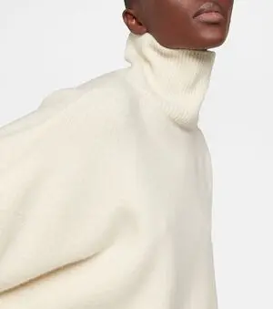 THE ROW Ezio Wool And Cashmere Turtleneck Sweater