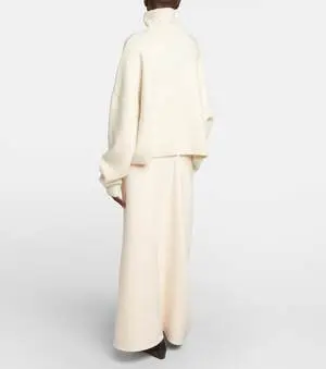 THE ROW Ezio Wool And Cashmere Turtleneck Sweater