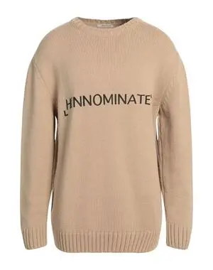 HINNOMINATE Sweater In Wool And Acrylic Beige