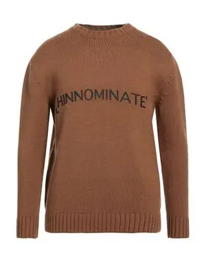 HINNOMINATE Sweater In Wool And Acrylic - Brown