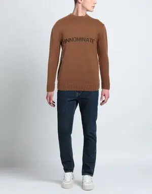 HINNOMINATE Sweater In Wool And Acrylic - Brown