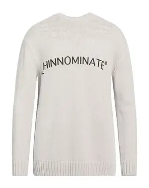 HINNOMINATE Sweater In Wool And Acrylic Grey