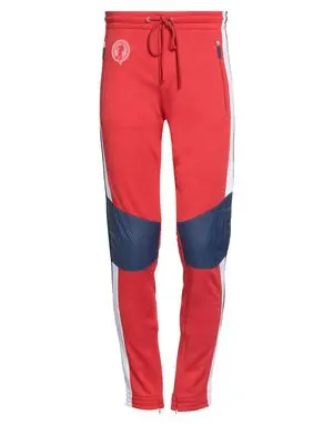 BIKKEMBERGS Pants Size Polyester, Cotton - Red